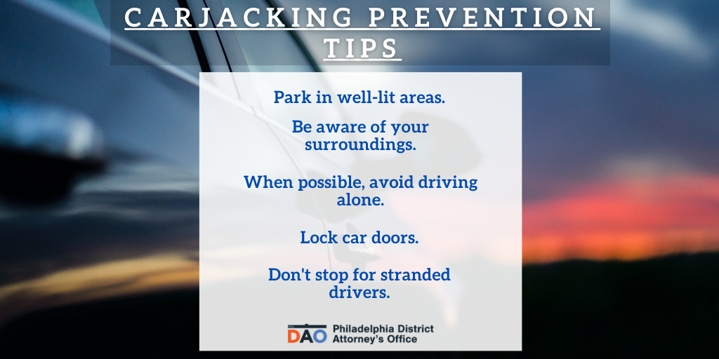 DA Krasner Announces Creation of Carjacking Enforcement Unit - Office ...