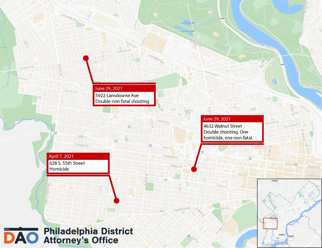 DAO Gun Violence Task Force Announces Arrests of Four Suspects for ...